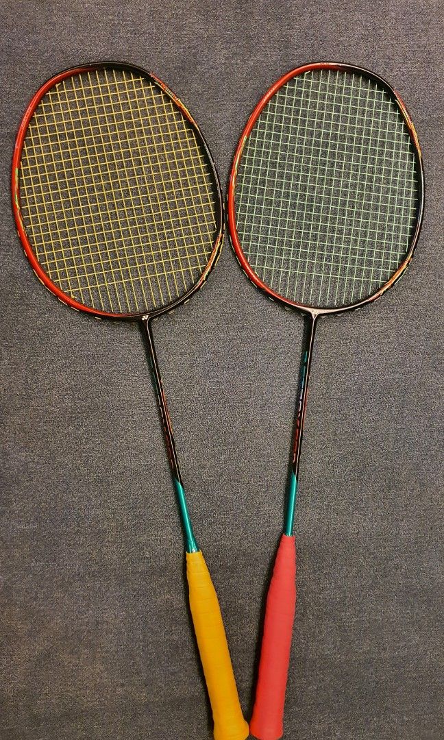 Yonex Astrox 88D 1st Gen (Ruby Red/Emerald Green), Sports Equipment ...