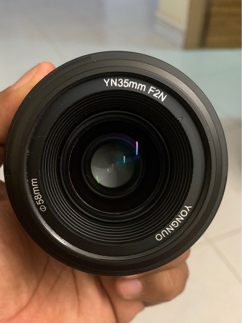 YONGNUO 35mm f2, FX, Nikon F mount lens, Photography, Lens & Kits on ...