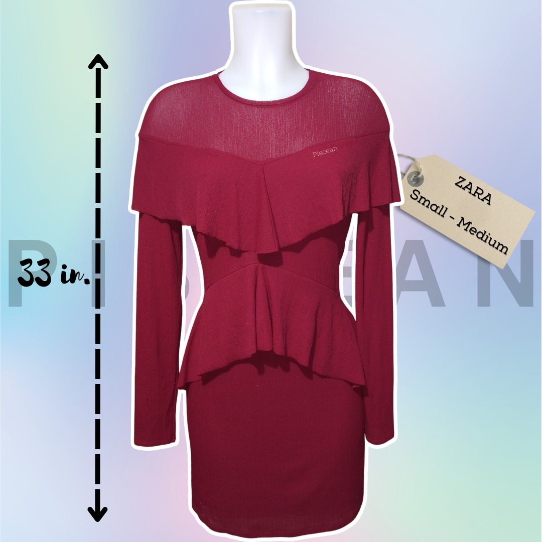 ZARA Formal Dress, Women's Fashion, Dresses & Sets, Dresses on Carousell