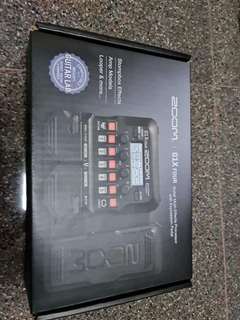 Zoom G1X Four, Hobbies & Toys, Music & Media, Music Accessories on ...