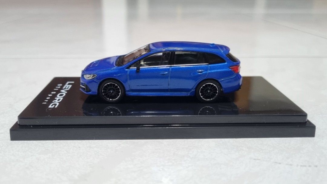 1/64 Hobby Japan Subaru Levorg STI Sport eyesight VM Type F Blue Pearl ...