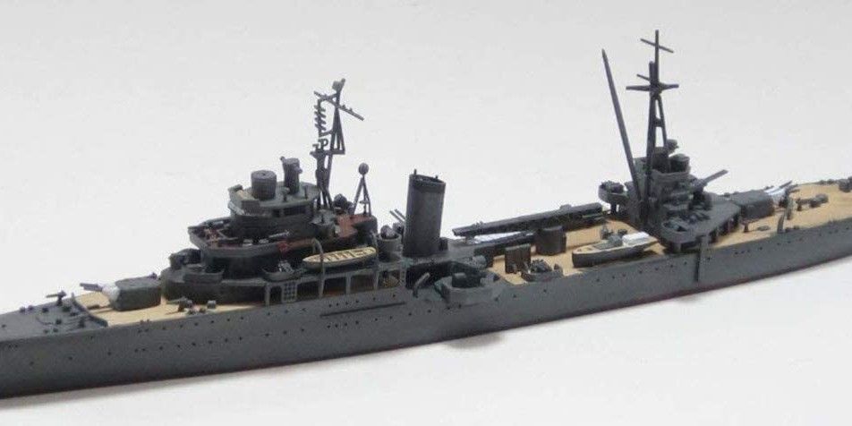 1/700 #355 Aoshima Waterline IJN Katori Class Light Cruiser Kashima ...