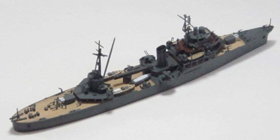 1/700 #355 Aoshima Waterline IJN Katori Class Light Cruiser Kashima ...