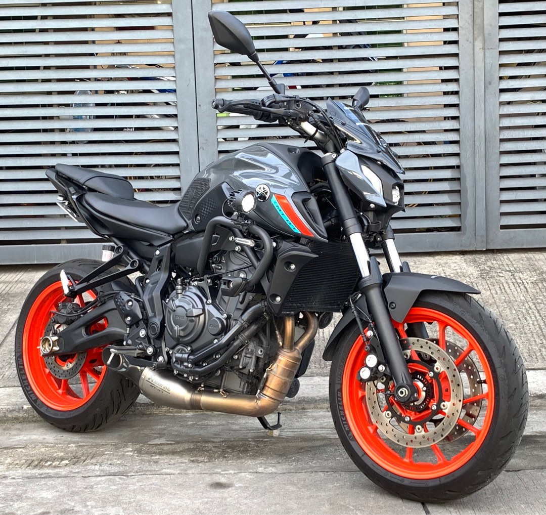 2022 Yamaha MT07, Motorbikes, Motorbikes for Sale on Carousell