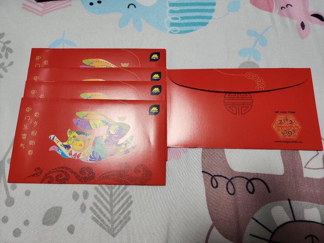 2023 Magnum Red packet, Hobbies & Toys, Stationery & Craft, Art ...