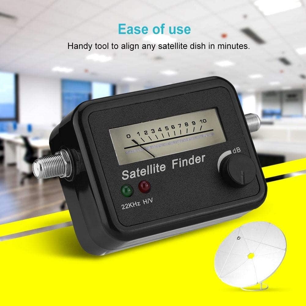 2451) Satellite Finder Meter DC 13-18V Manual Easy SatFinder Satellite ...