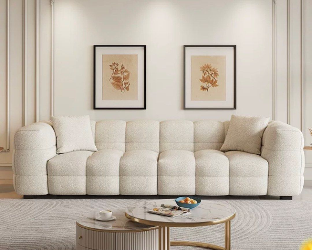 2.4M Beautiful Boba design sofa, Furniture & Home Living, Furniture ...
