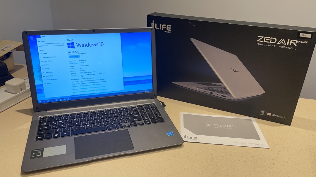 2909) i-Life ZedAir Plus Laptop - Intel Celeron N3350, 15.6-Inch, 500GB ...
