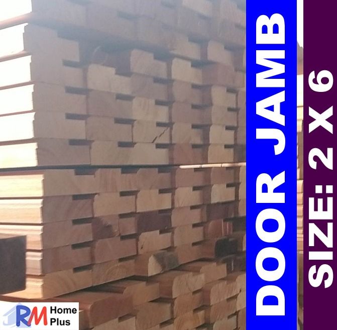 2 x 6 | Kiln Dried Solid Wooden Door Jamb [RM Home Plus], Furniture ...