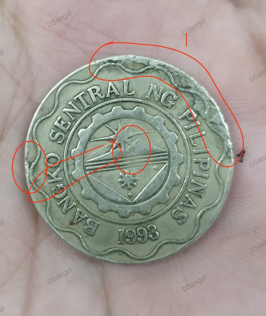 5 peso 1999 Error Coin, Hobbies & Toys, Memorabilia & Collectibles ...