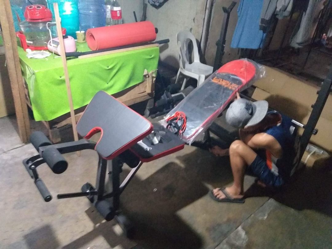 7 in 1 Bench Press, Sports Equipment, Exercise & Fitness, Cardio ...