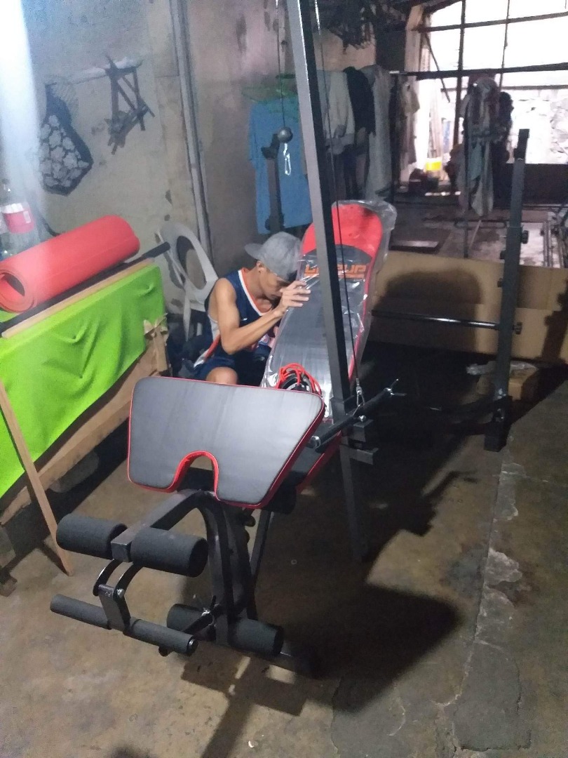 7 in 1 Bench Press, Sports Equipment, Exercise & Fitness, Cardio ...