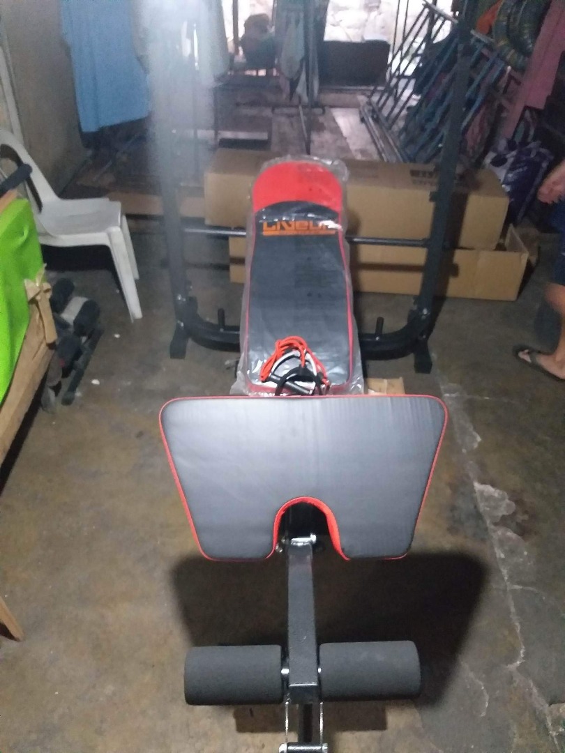 7 in 1 Bench Press Liveup, Sports Equipment, Exercise & Fitness, Cardio ...