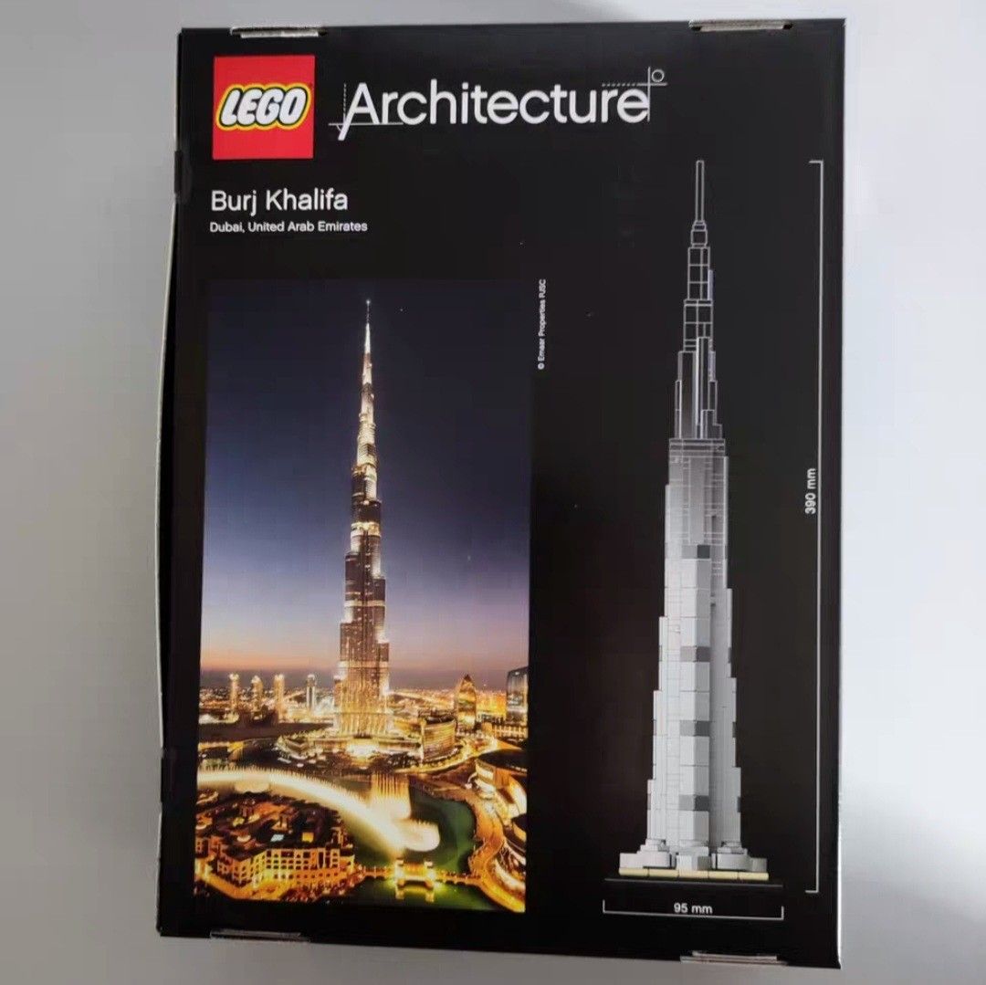包速遞 Lego 21055 Burj Khalifa Dubai Architecture 杜拜 哈利法塔, 興趣及遊戲, 玩具 & 遊戲類 ...