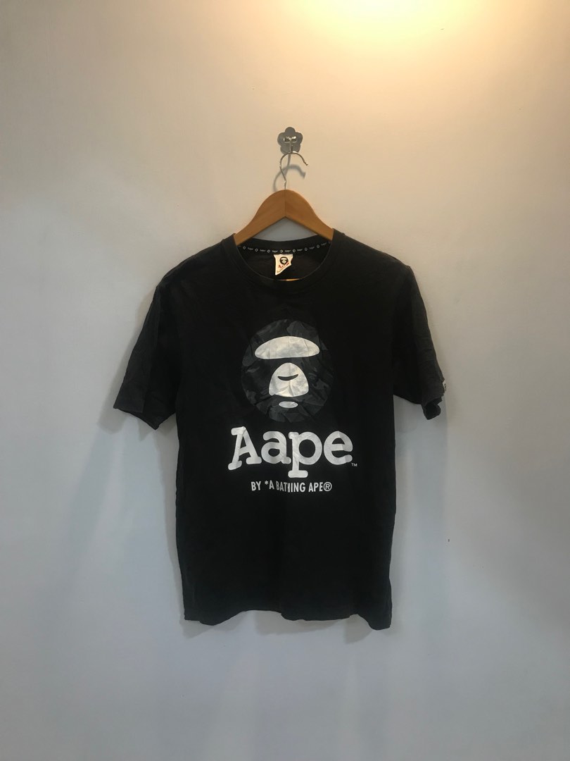 Aape By a Bathing Ape Camo, Men's Fashion, Tops & Sets, Tshirts & Polo Shirts on Carousell