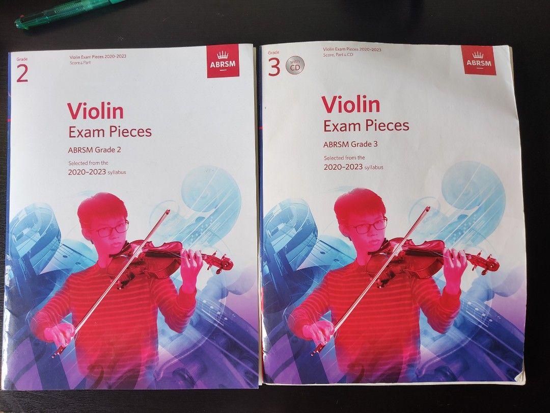 ABRSM violin grade 2 and grade 3, Hobbies & Toys, Books & Magazines ...