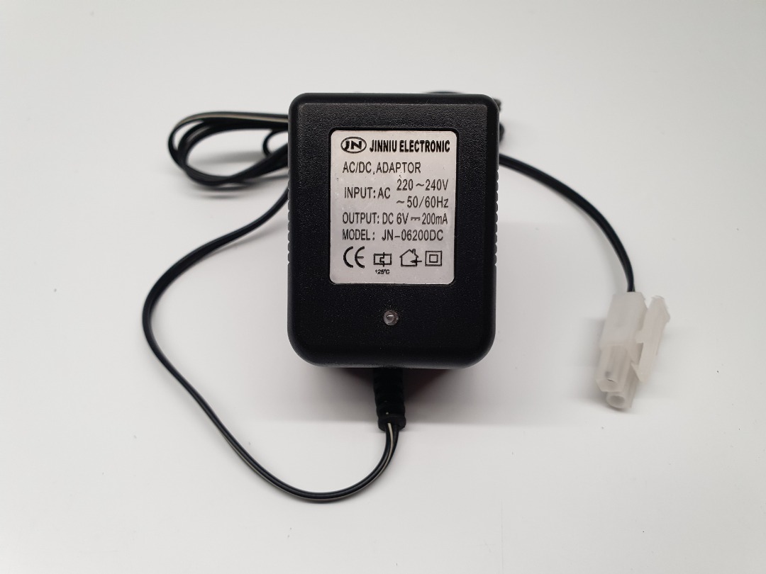 AC/DC adaptor adapter DC 6V 200mA, Computers & Tech, Parts ...