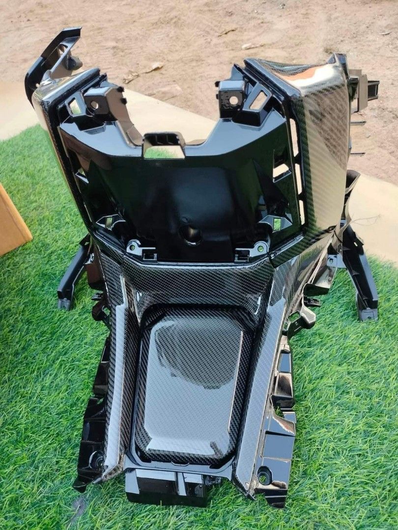Adv 350 carbon parts, Motorcycles, Motorcycle Accessories on Carousell