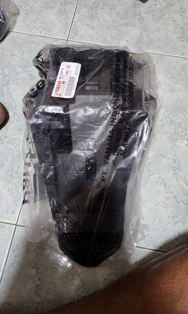 Aerox Rear MudGuard (Custom), Motorcycles, Motorcycle Accessories on ...