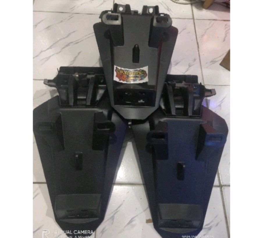 Aerox Rear MudGuard (Custom), Motorcycles, Motorcycle Accessories on ...