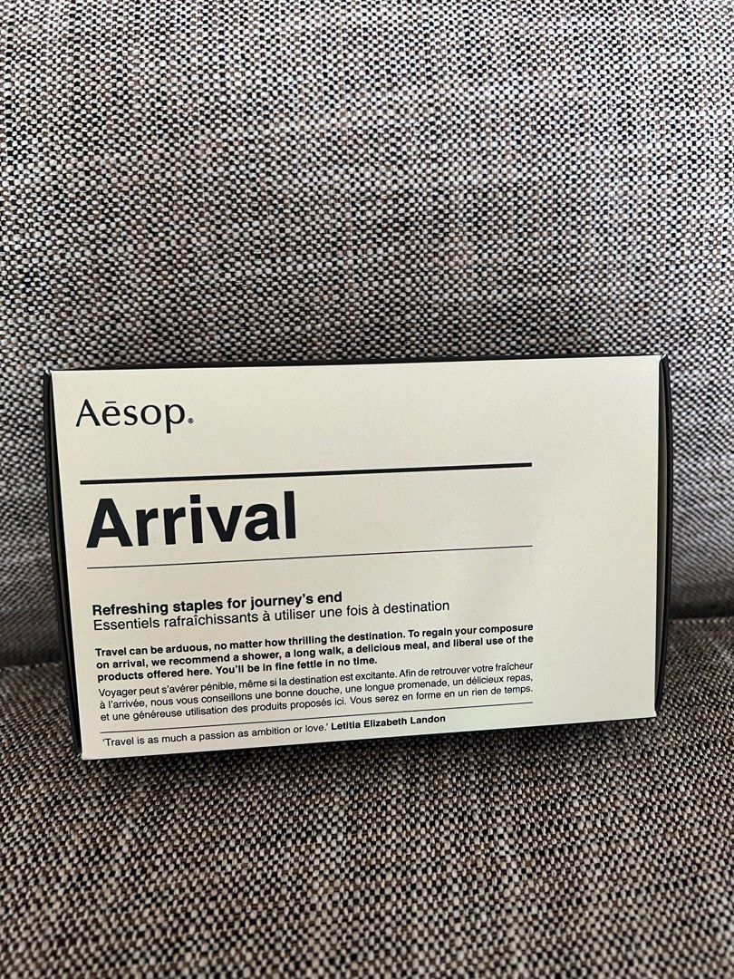 Aesop Arrival Travel Kit, Beauty & Personal Care, Bath & Body, Bath on ...