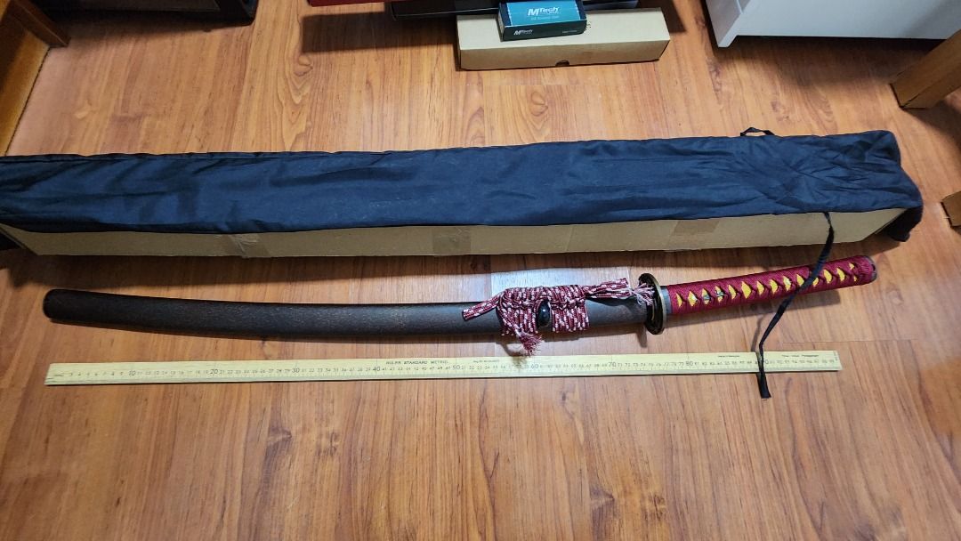 Akitsu Katana (Dragonfly) replica sword demon slayer cosplay caesars ...