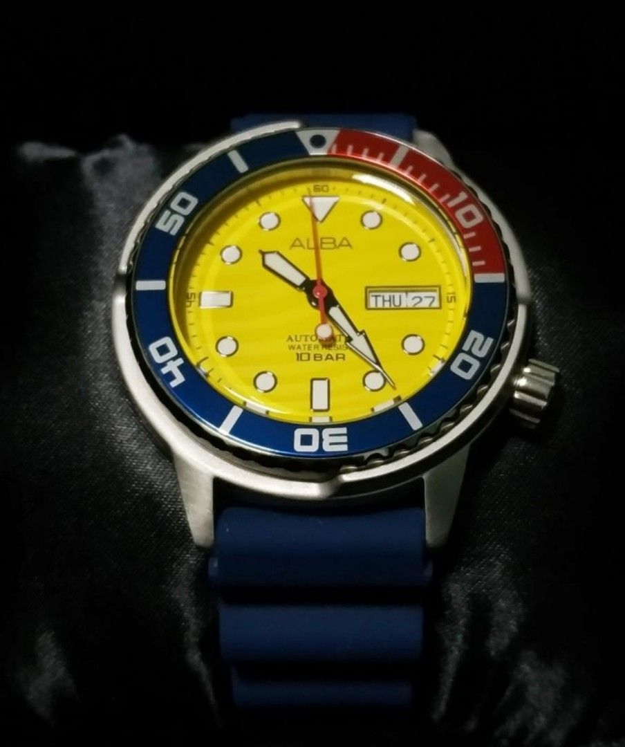 Alba Seiko automatic sports watch. Limited edition, Men's Fashion ...