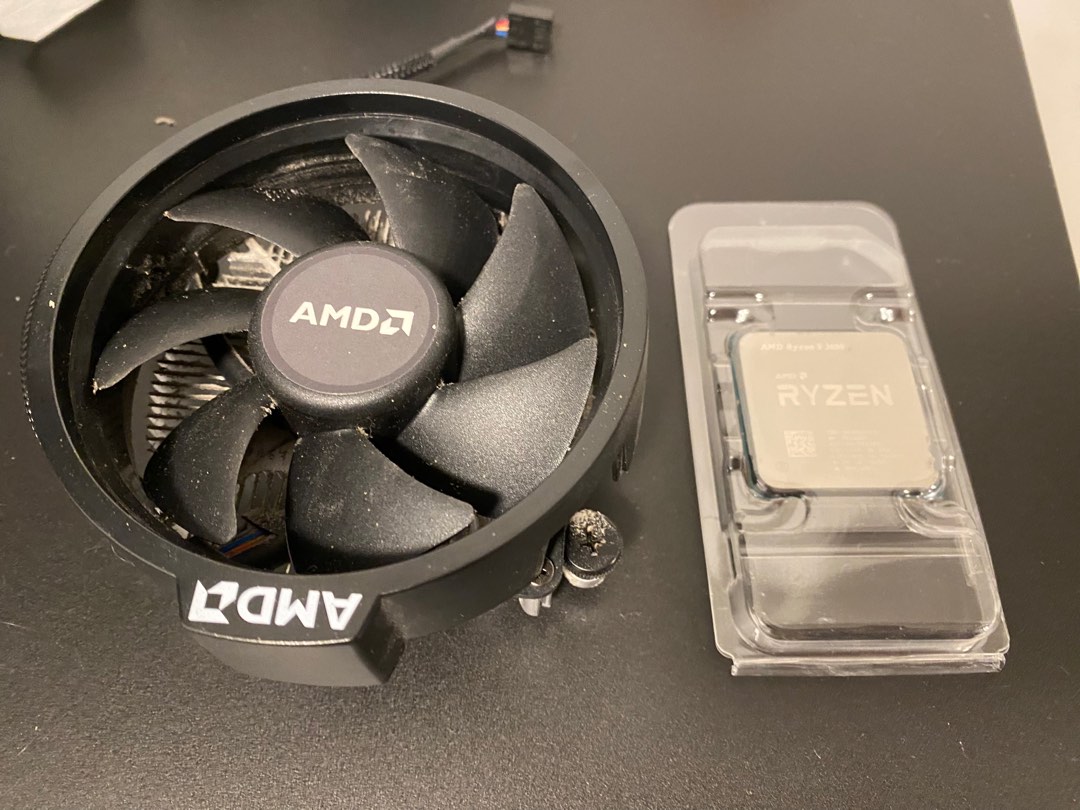 AMD Ryzen 5 3600 & Cooler, 電腦＆科技, 電腦周邊及配件, 電腦周邊產品 - Carousell