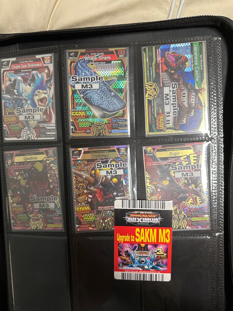 Animal Kaiser Sample Card Set M3, Hobbies & Toys, Toys & Games on Carousell