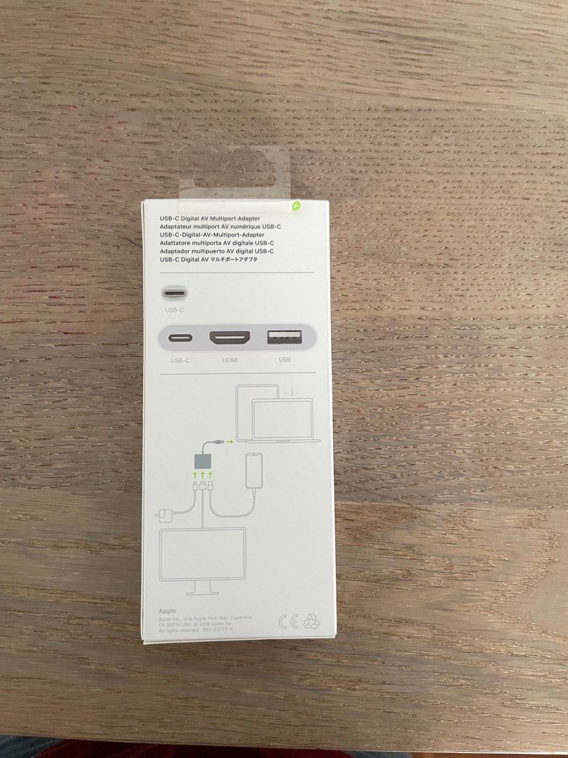 Apple USB-C to Digital AV multiport adapter, Computers & Tech, Parts & Accessories, Cables ...