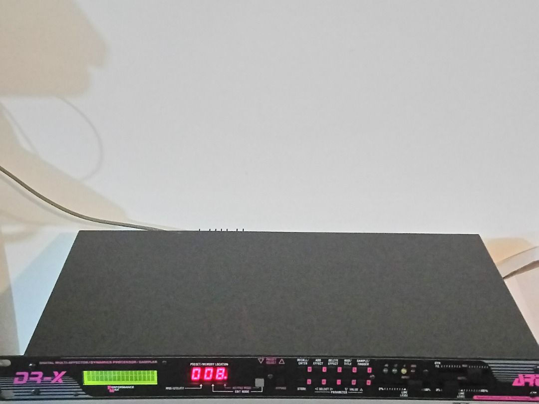 ART DR-X Sampler/Multi Effects rack with MIDI, 興趣及遊戲, 音樂樂器 & 配件, 樂器 ...