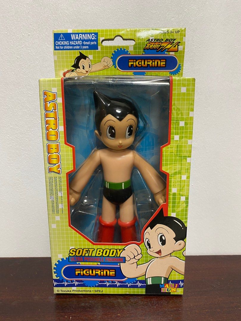 Vintage Astroboy Soft Body Ultra Poseable Figurine (sealed), Hobbies ...