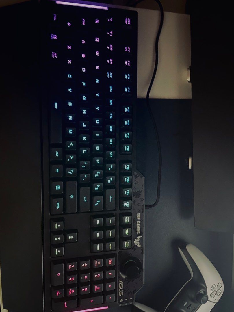 ASUS TUF Gaming K1 RGB Keyboard Computers Tech Parts Accessories Computer Keyboard On