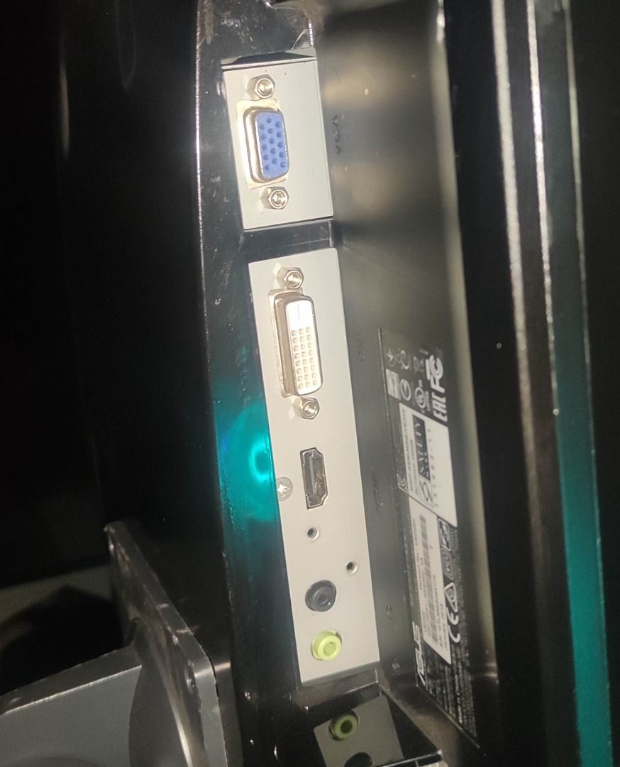 ASUS VE248H 24" Full HD Built-in Speakers Flicker-Free LED Backlight ...