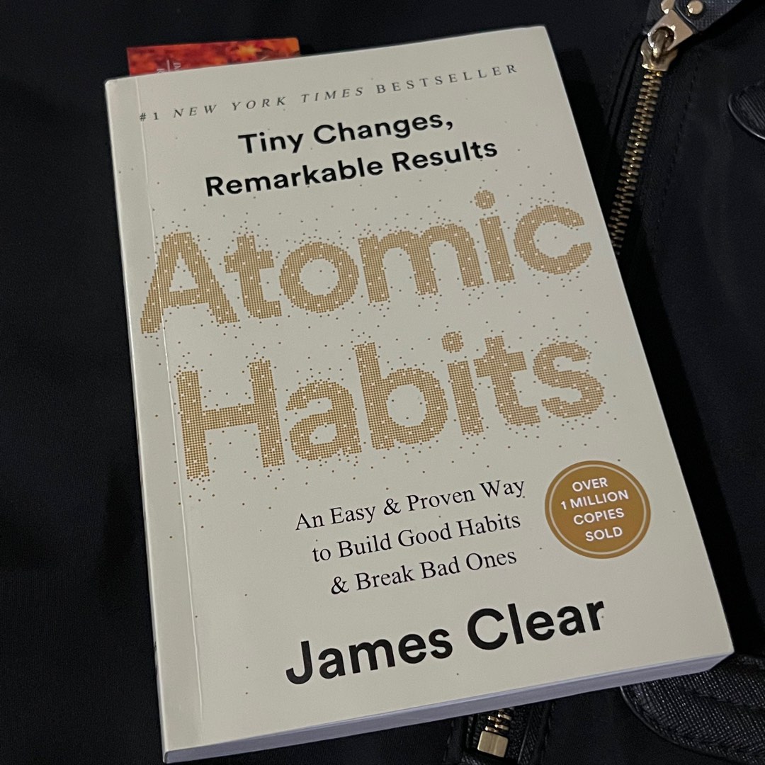 Atomic Habits with Free bookmark, Hobbies & Toys, Books & Magazines ...