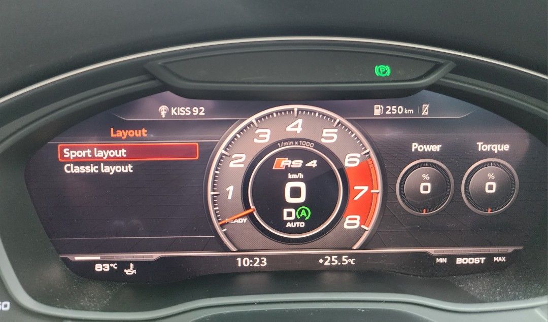 Audi RS / S Sport Layout Activation on Gen 1 Virtual Cockpit (>100km), Car Accessories ...
