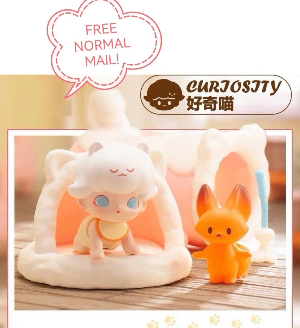 Authentic Popmart Pop Mart DIMOO Cat Paradise Curiosity, Hobbies & Toys ...