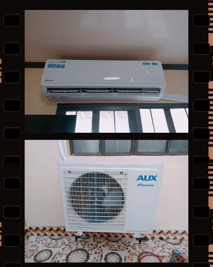 AUX full DC split type inverter Aircon with free installation brand new ...