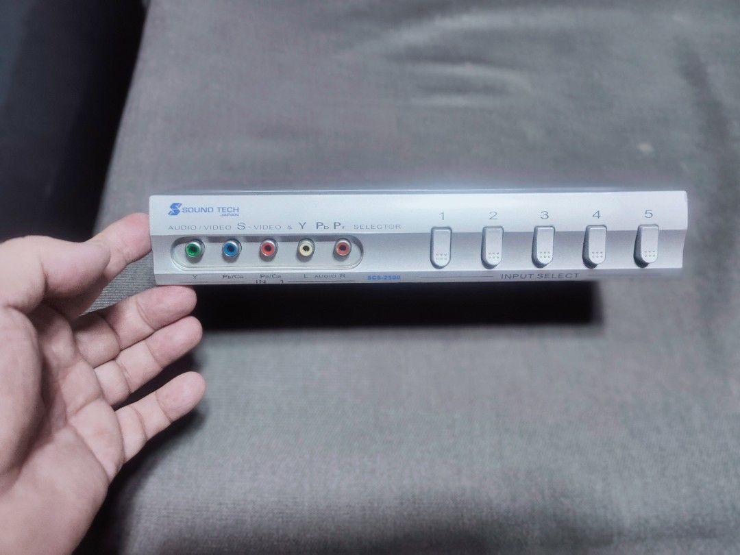 Sound Tech AV Switch Selector (5 in 2 out) ($35), Audio, Other Audio ...