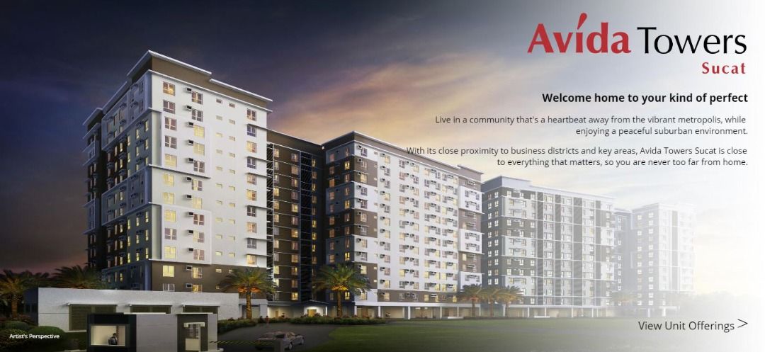 Avida TOWERS SUCAT 7-1R 2 BEDROOM (AIWI) SP 6,064,200, Property, For ...