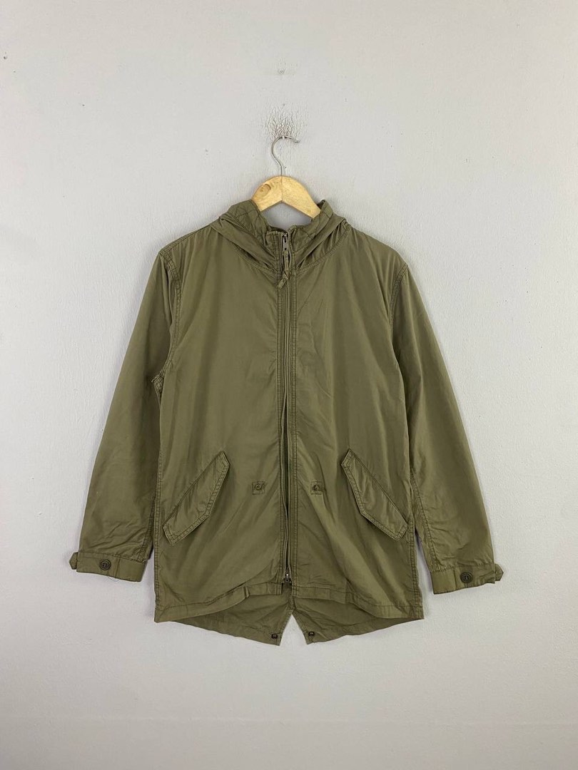 Back Number Parka Army Style, Men's Fashion, Coats, Jackets and ...