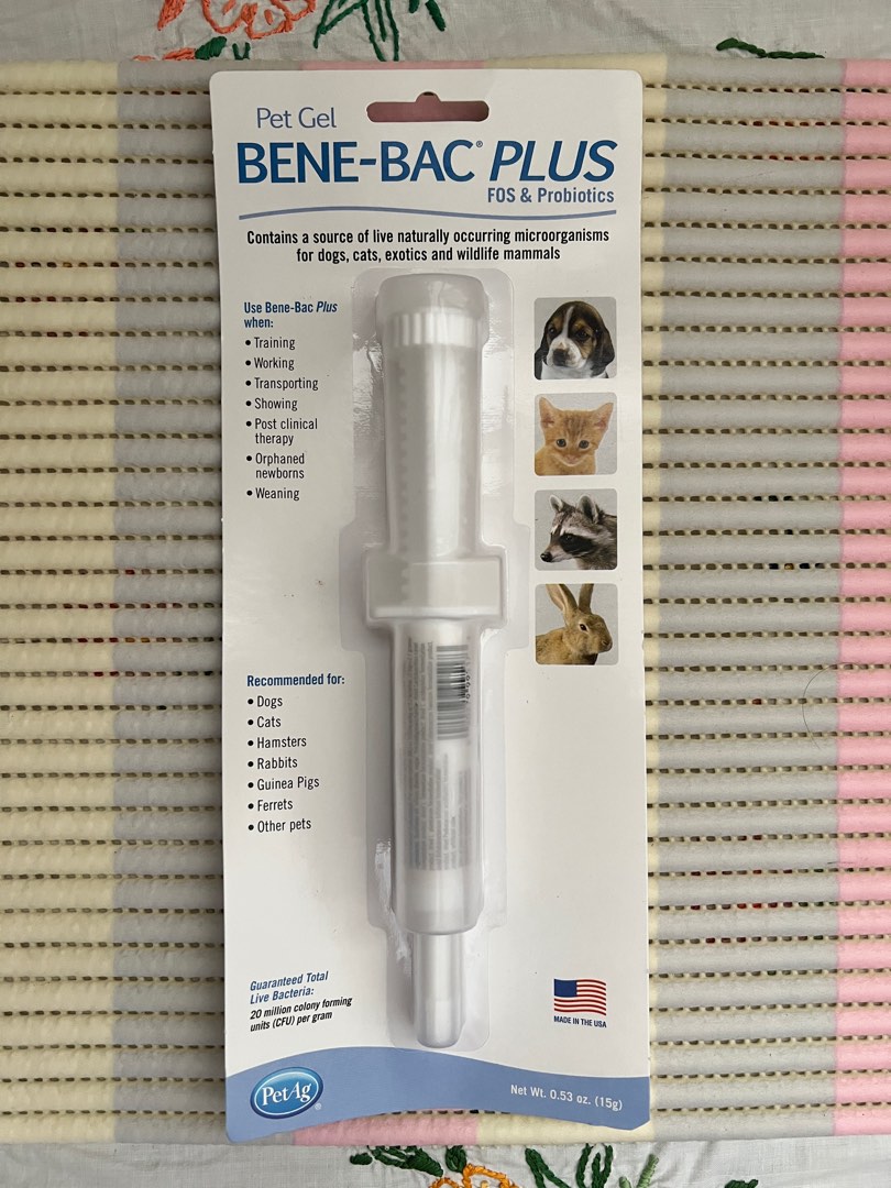 Bene-bac plus Pet Gel, Pet Supplies, Pet Food on Carousell