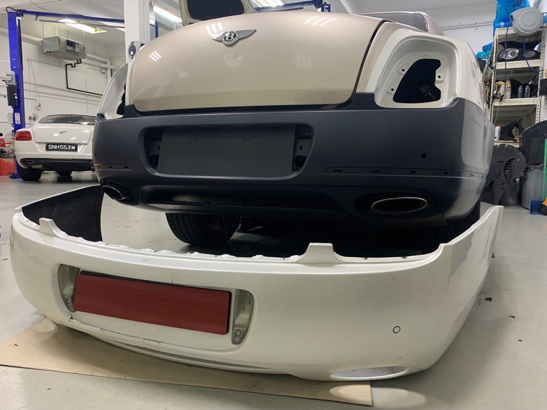 Bentley Flying Spur rear bumper, Car Accessories, Accessories on Carousell