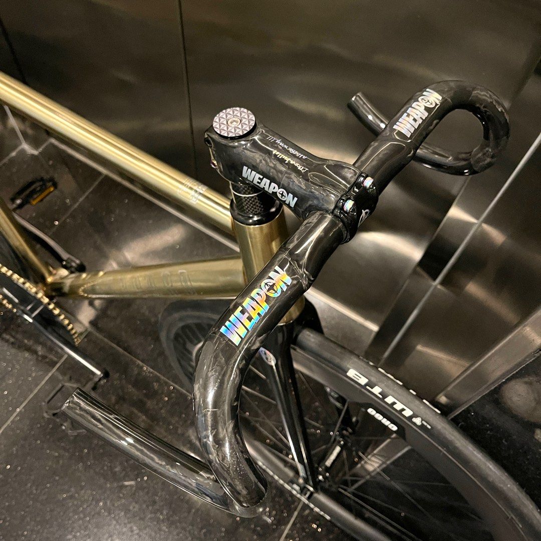 Bicycle drop bar/weapon carbon drop bar/fixie drop bar/carbon seat pose ...