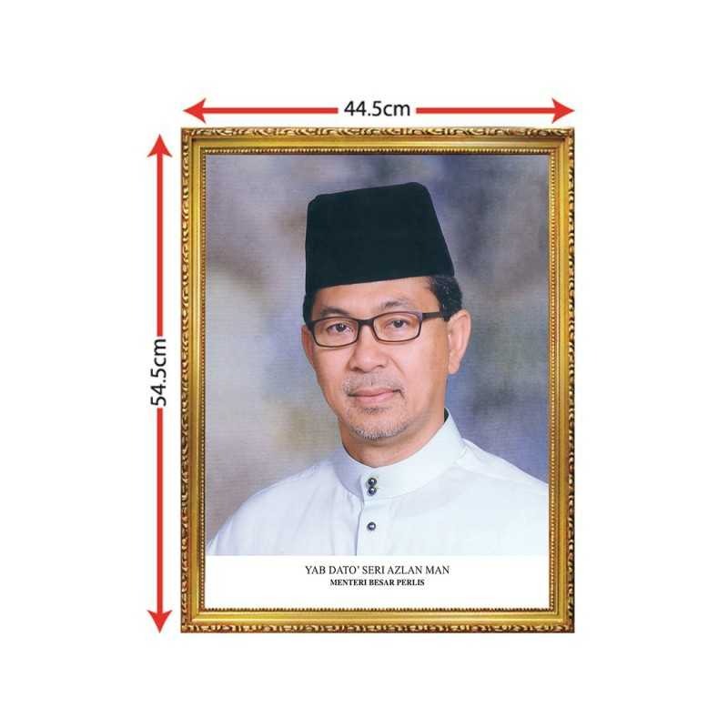Bingkai Potret Menteri Besar Perlis, Hobbies & Toys, Stationery & Craft ...