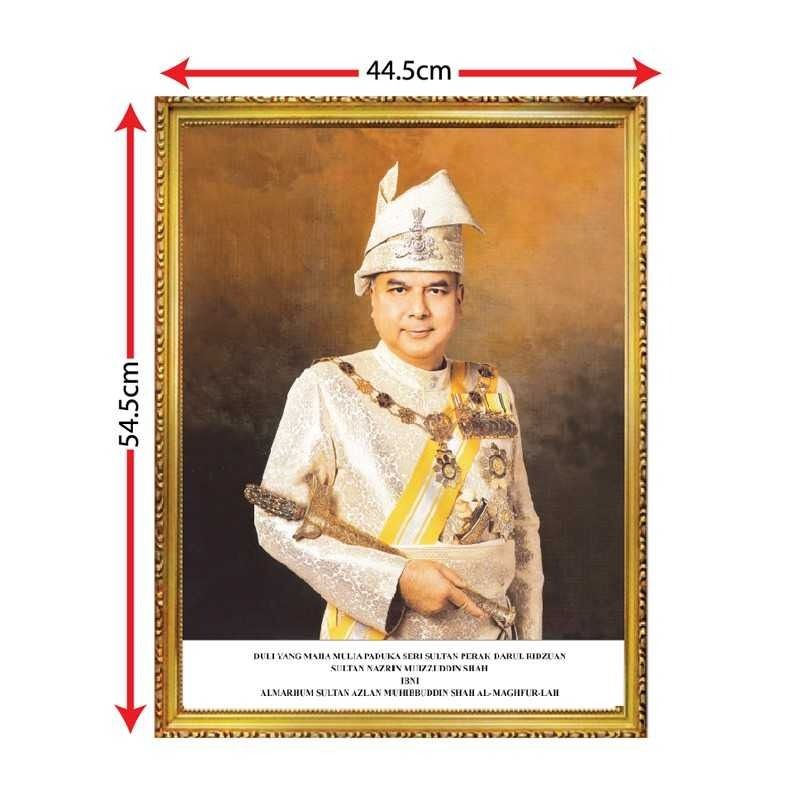 Bingkai Potret Sultan Perak, Hobbies & Toys, Stationery & Craft ...