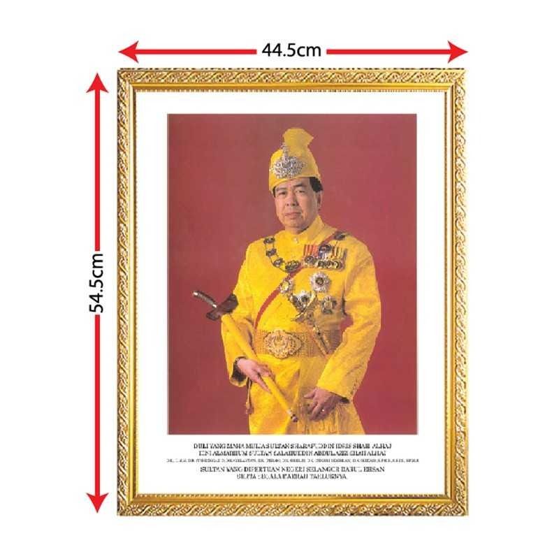 Bingkai Potret Sultan Selangor, Hobbies & Toys, Stationery & Craft ...