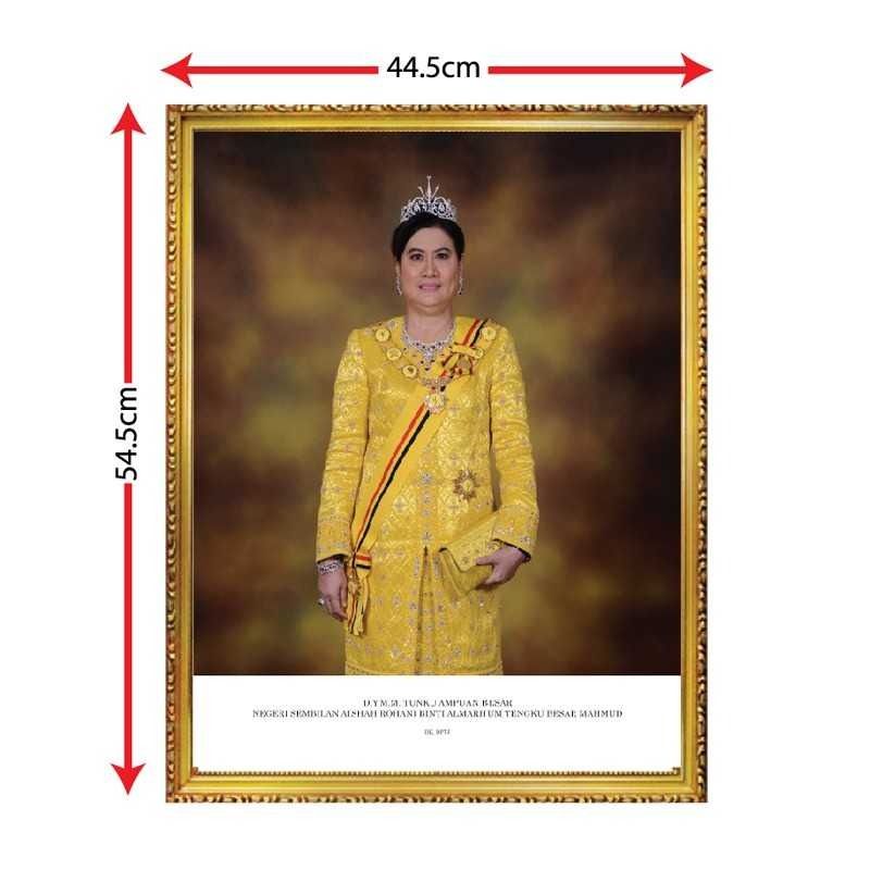 Bingkai Potret Tunku Ampuan Besar Negeri Sembilan, Hobbies & Toys ...