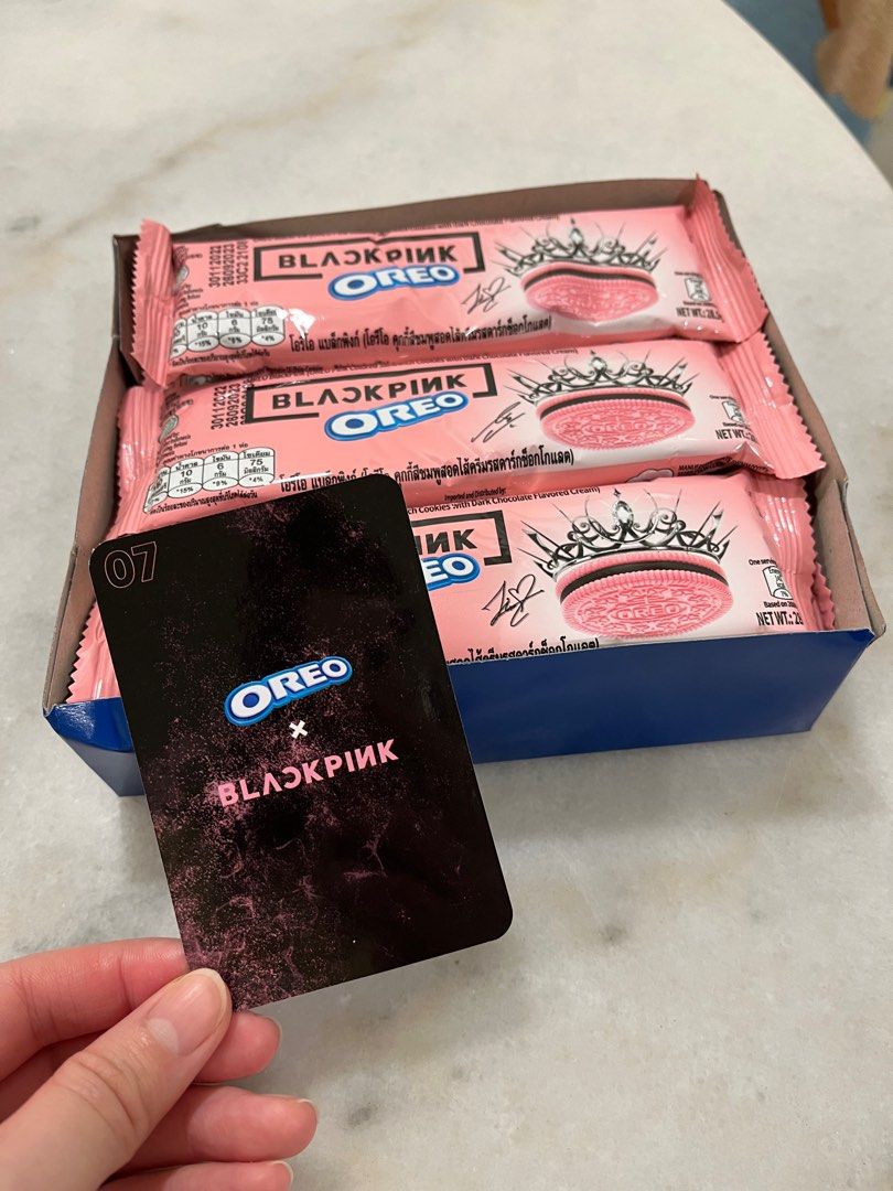 [FREE MAILING] Blackpink x Oreo Jennie card, Hobbies & Toys ...