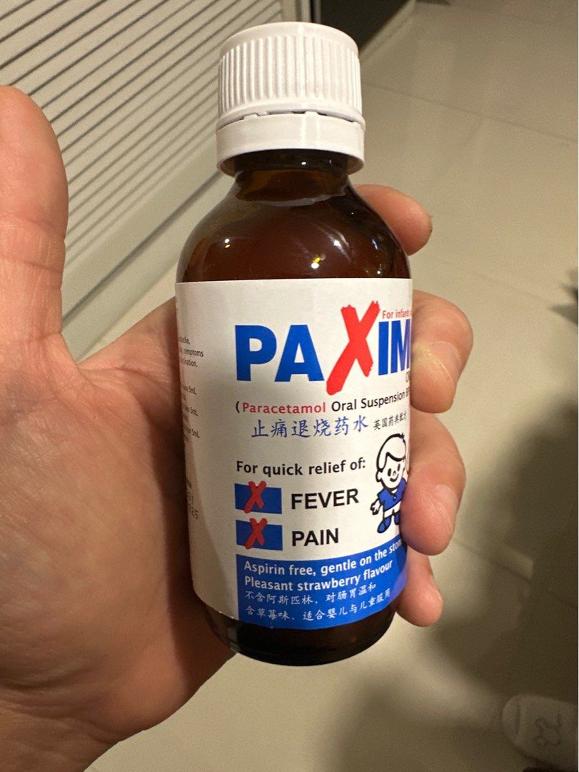 BN Paximol Paracetamol, Health & Nutrition, Health Supplements ...